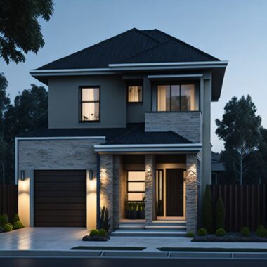 2 Katlı Ev Dış Cephe Boya Renkleri - Güzel Oldu