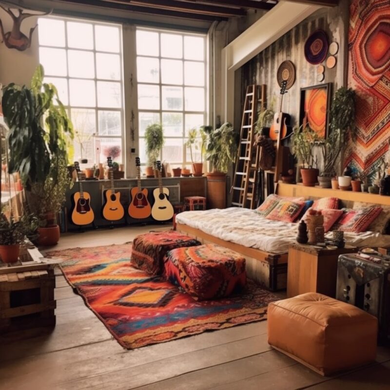 Bohem Ev Dekorasyon Fikirleri - Güzel Oldu